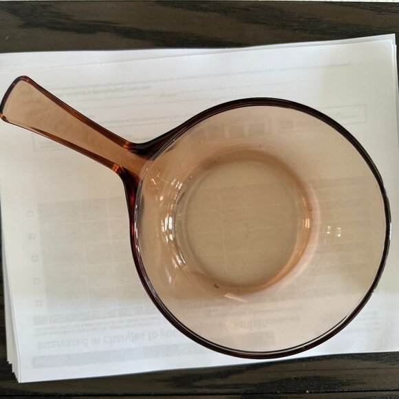 Corningware | Dining | Vintage Corning Vision Ware 5 L Amber Glass Pot ...
